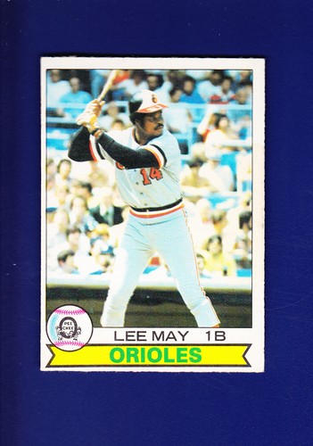 Lee May 1979 O-PEE-CHEE OPC MLB Baseball #1 (EX) Baltimore Orioles | eBay