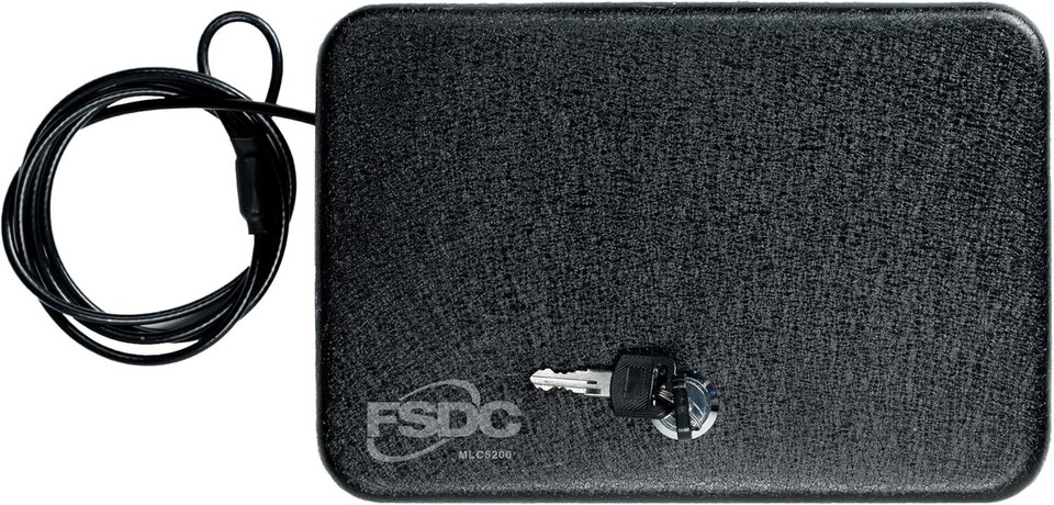 Compact Metal Lockable Gun Case - TSA Approved Safety for Firearms ...