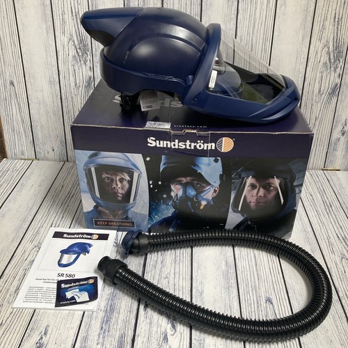 Sundstrom SR 580 Respirator Face Shield Helmet With Visor | eBay UK