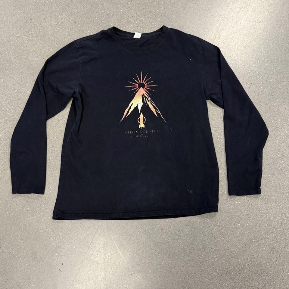 Ultra Rare Chris Cornell Higher Truth Long Sleeve Mens XL T-Shirt ...