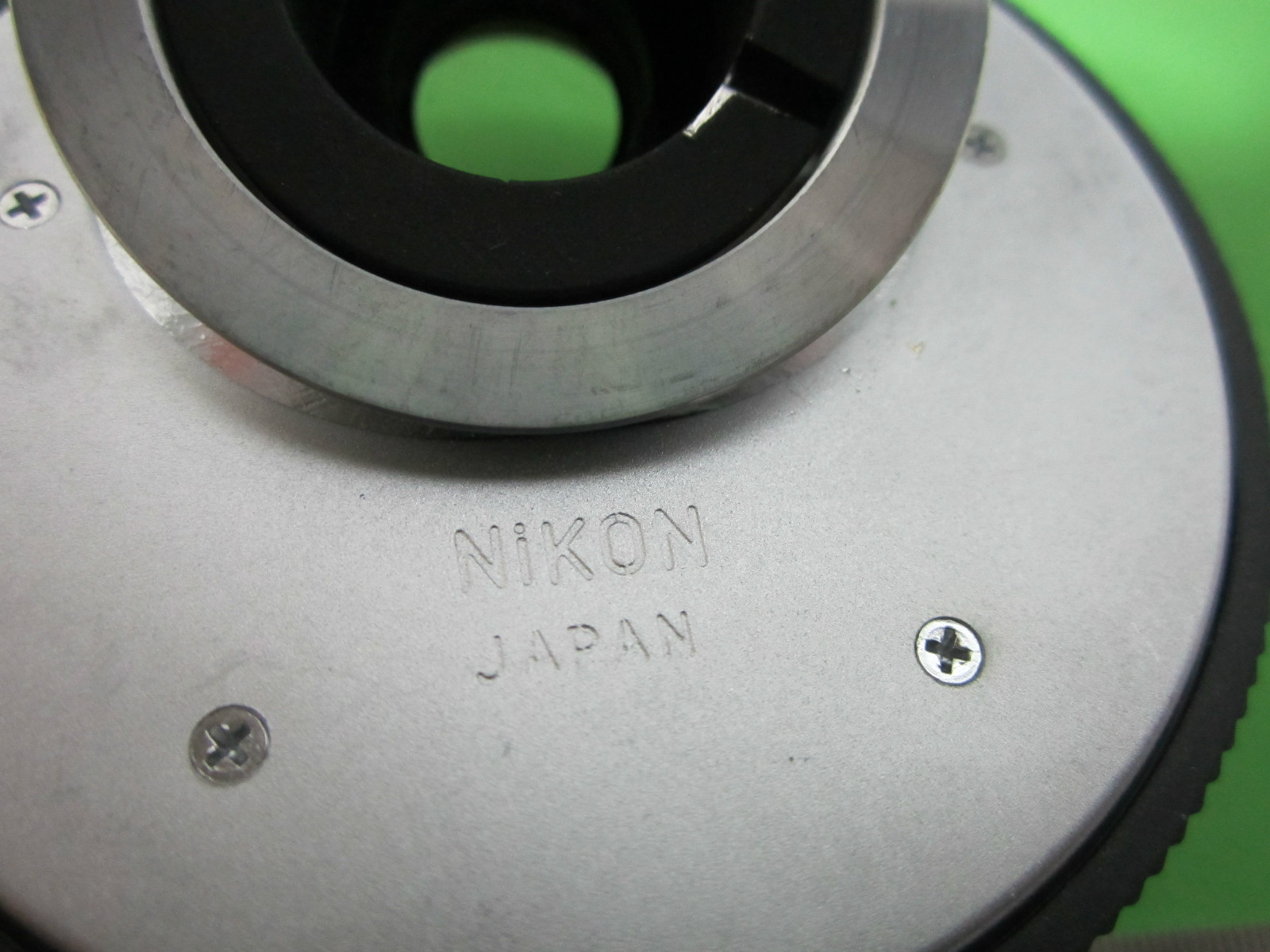 MICROSCOPE PART NIKON JAPAN OBJECTIVE TURRET OPTICS BIN-14B | eBay