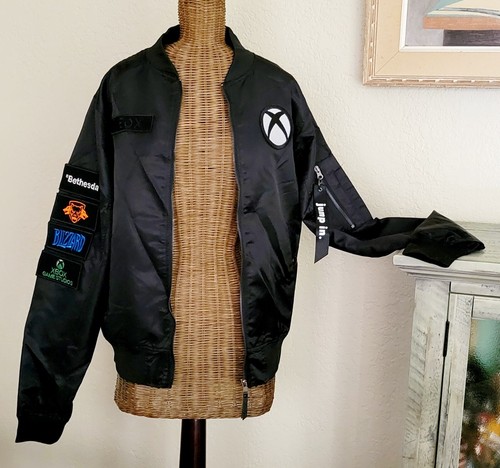 Xbox FANFEST BOMBER JACKET SZ SMALL | eBay