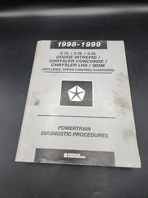 1998 1999 Dodge Chrysler 2.7L 3.2L 3.5L Intrepid Concord 300m ...