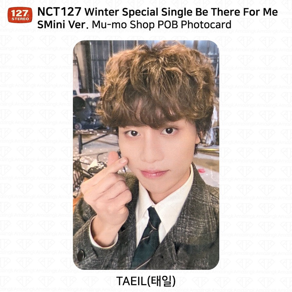 NCT 127 Winter Special Single Be There For Me Mumo Shop POB Photocard KPOP K-POP | eBay
