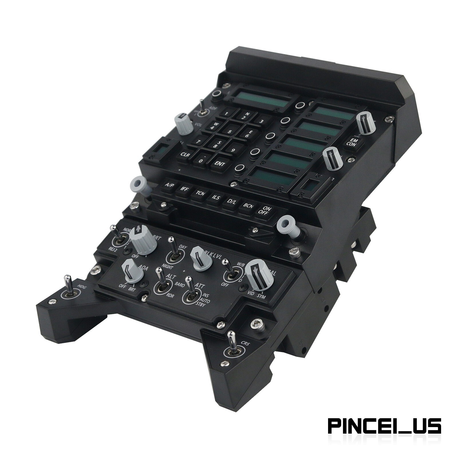 WINWING TOP GUN MIP F18 Full Set UFC Panel with MFD Panels Displays and ...