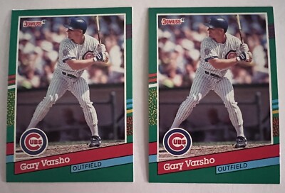 2 1991 Donruss Baseball 671 Gary Varsho NO DOT CARDS | eBay