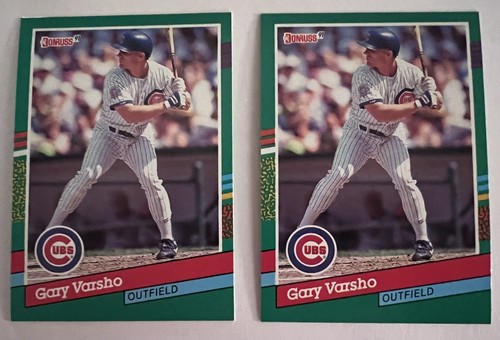 2 1991 Donruss Baseball 671 Gary Varsho NO DOT CARDS | eBay