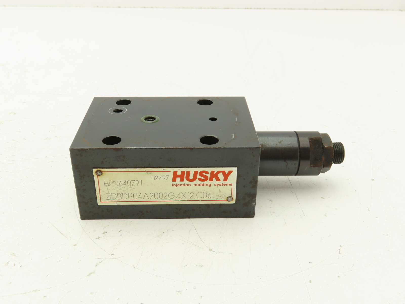 HUSKY HPN640791 HYDRAULIC VALVE ZDBDP04A2002G/X12.C06 /HV for sale ...