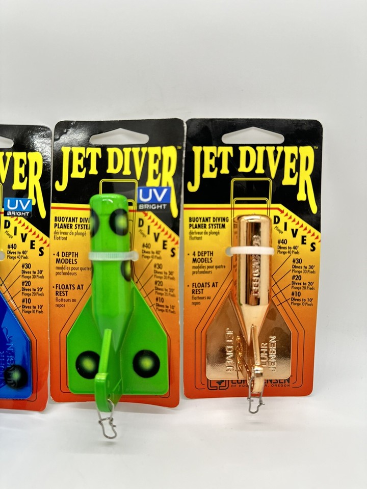 Luhr-Jensen Jet Diver Trolling Diver Steelhead & Salmon Back Troll ...
