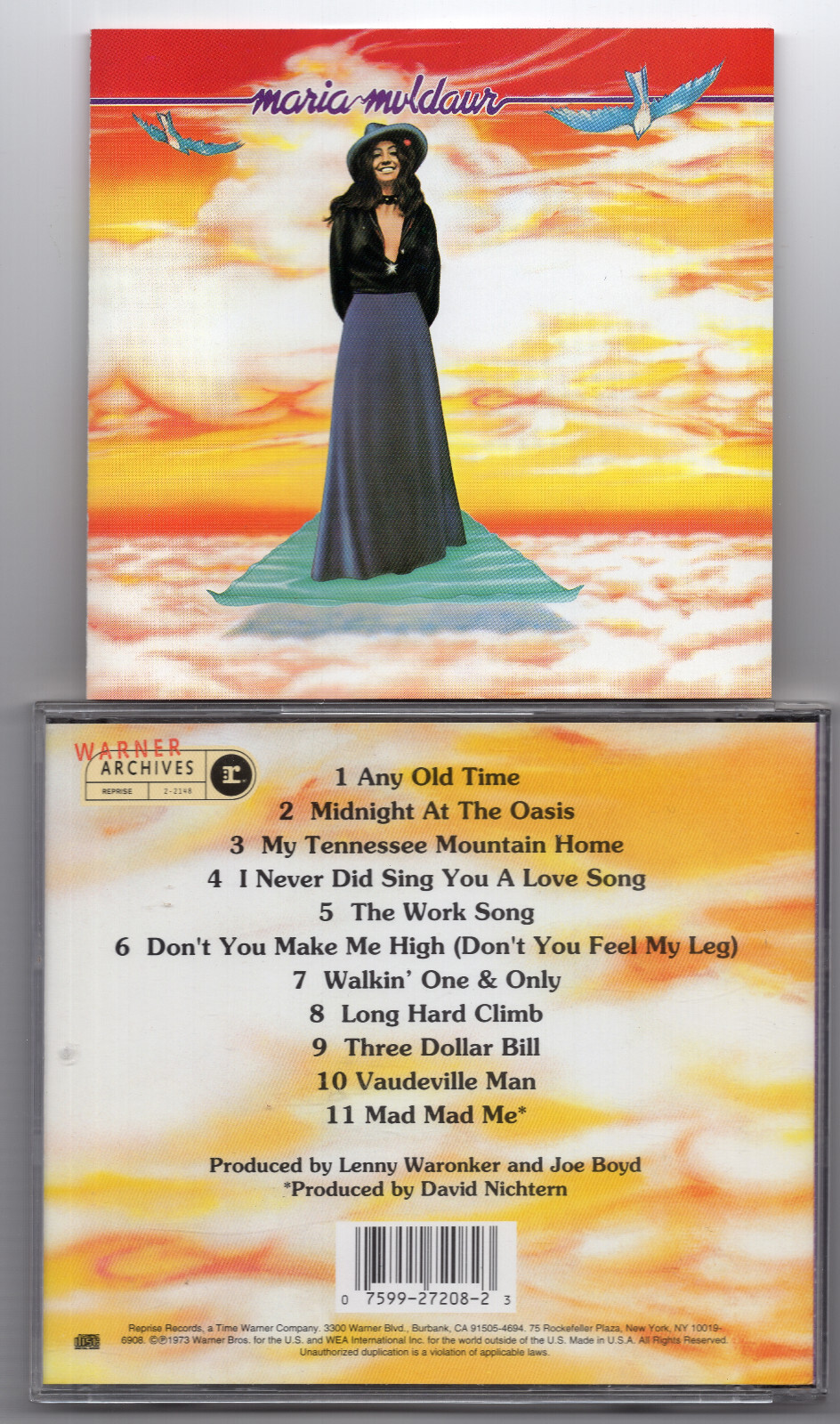 Maria Muldaur - S/T, Reprise/Warner Archives 1993 CD | eBay