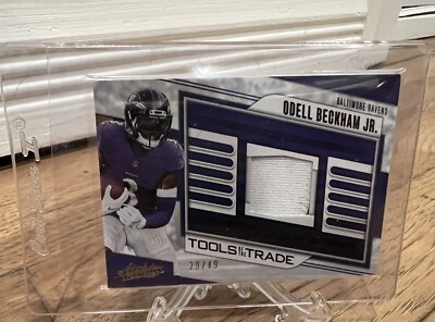 2023 Absolute Odell Beckham Jr Tools Of The Trade TOTT-OBJ /49 Patch | eBay