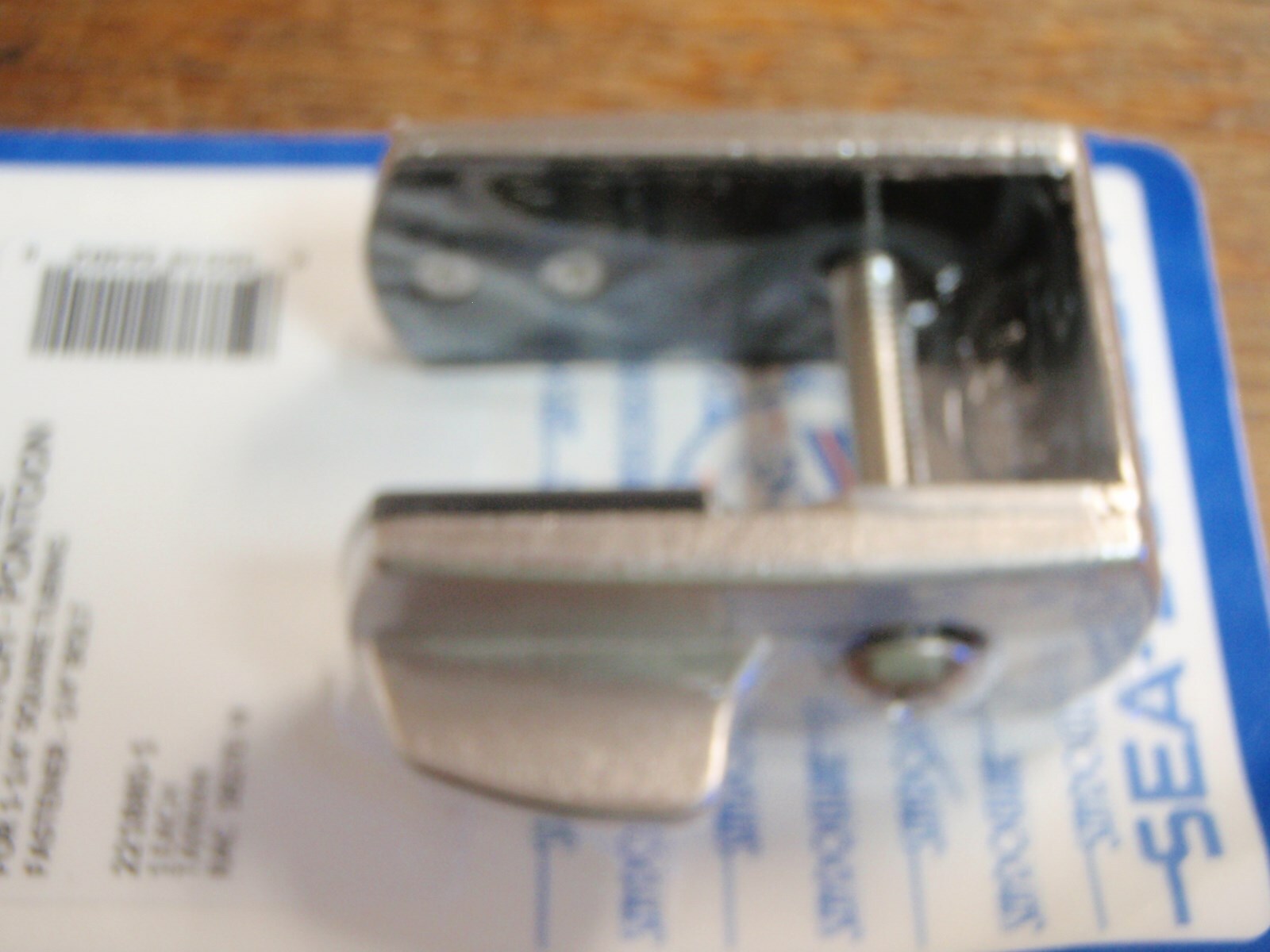 PONTOON BOAT GATE DOOR LATCH FOR 1-1/4" SQUARE TUBING 2218801 STAINLESS ...