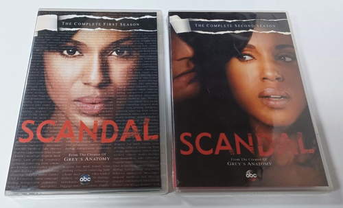Scandal DVD Complete Seasons 1 & 2 TV Series First Second Factory ...