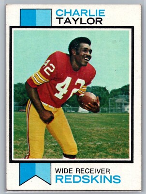 1973 Topps CHARLIE TAYLOR #236 Washington REDSKINS EX | eBay