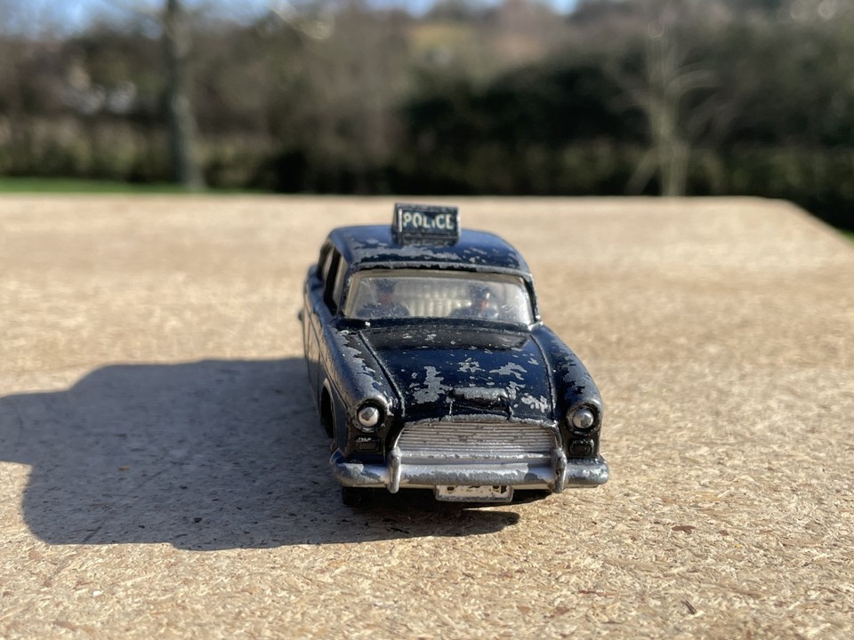 Vintage Dinky Toys Humber Hawk Police Car in Fair, Original Condition ...