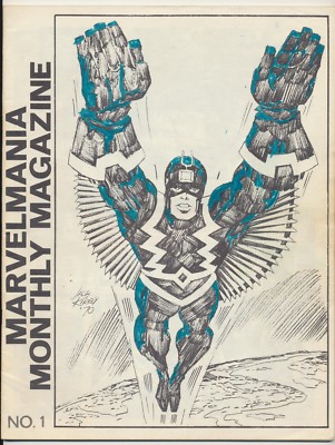Marvelmania Monthly Magazine #1, Marvel Comics 1970, Nick Fury, Kirby ...