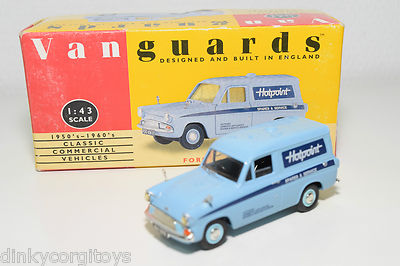 . VANGUARDS VA4002 FORD ANGLIA VAN HOTPOINT SPARES & SERVICE MINT BOXED ...