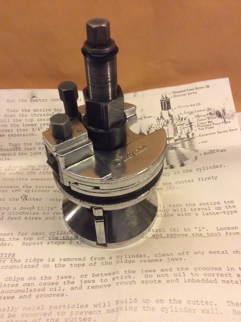 Snap-on Wr-30 Cylinder Ridge Reamer Tool Made in USA Vintage WR30 for ...