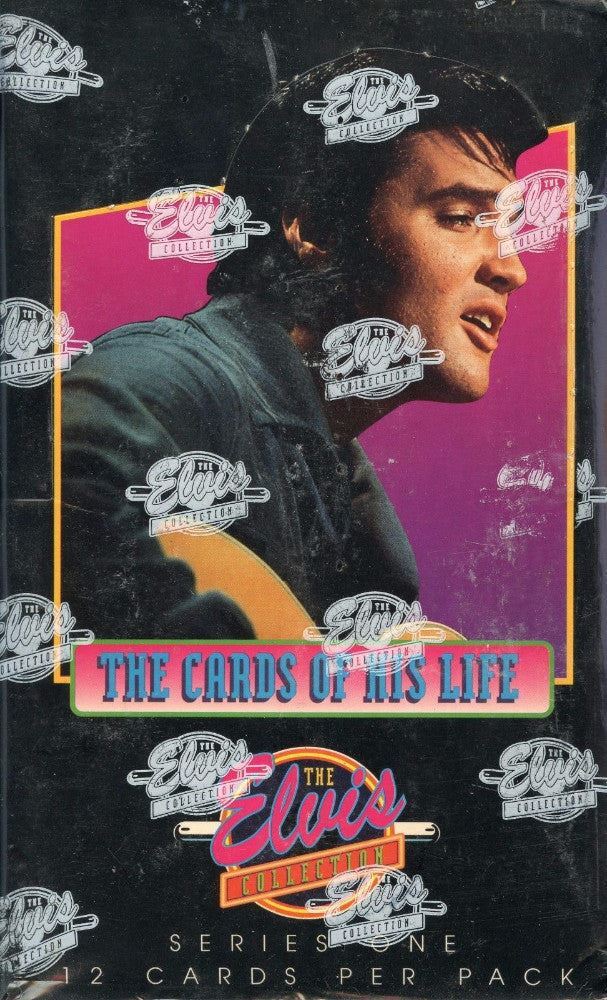Elvis Presley Series 1 One Trading Card Box 36 Packs 1992 River Group ...