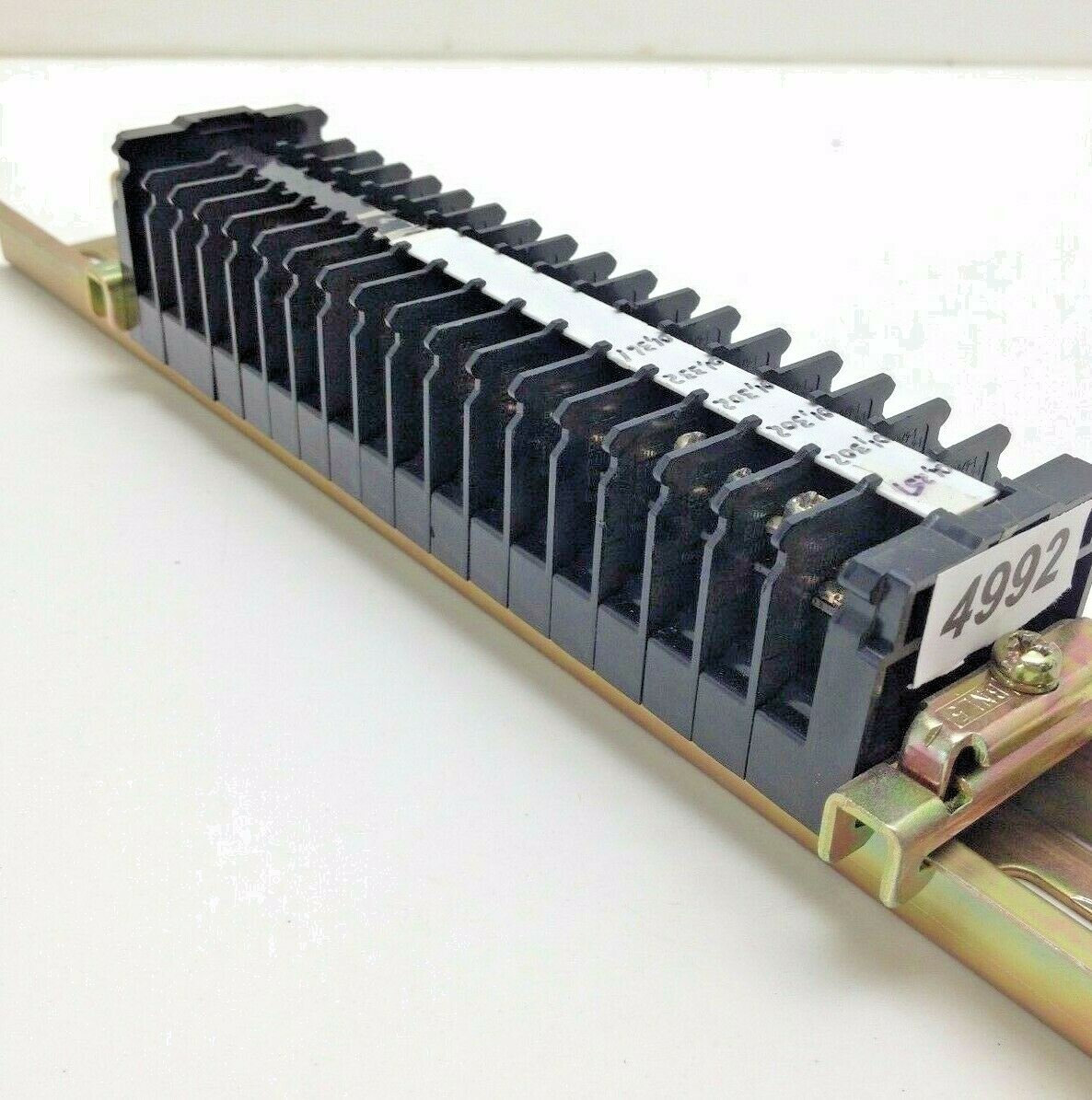 18 - Idec BN15MW Terminal Blocks Lot + Rail #4992 | eBay
