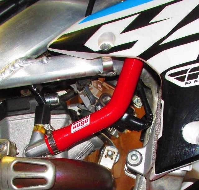 2014-2018 YAMAHA YZ250F YZF 250 MOTO HOSE SINGLE COLORED RADIATOR HOSE ...