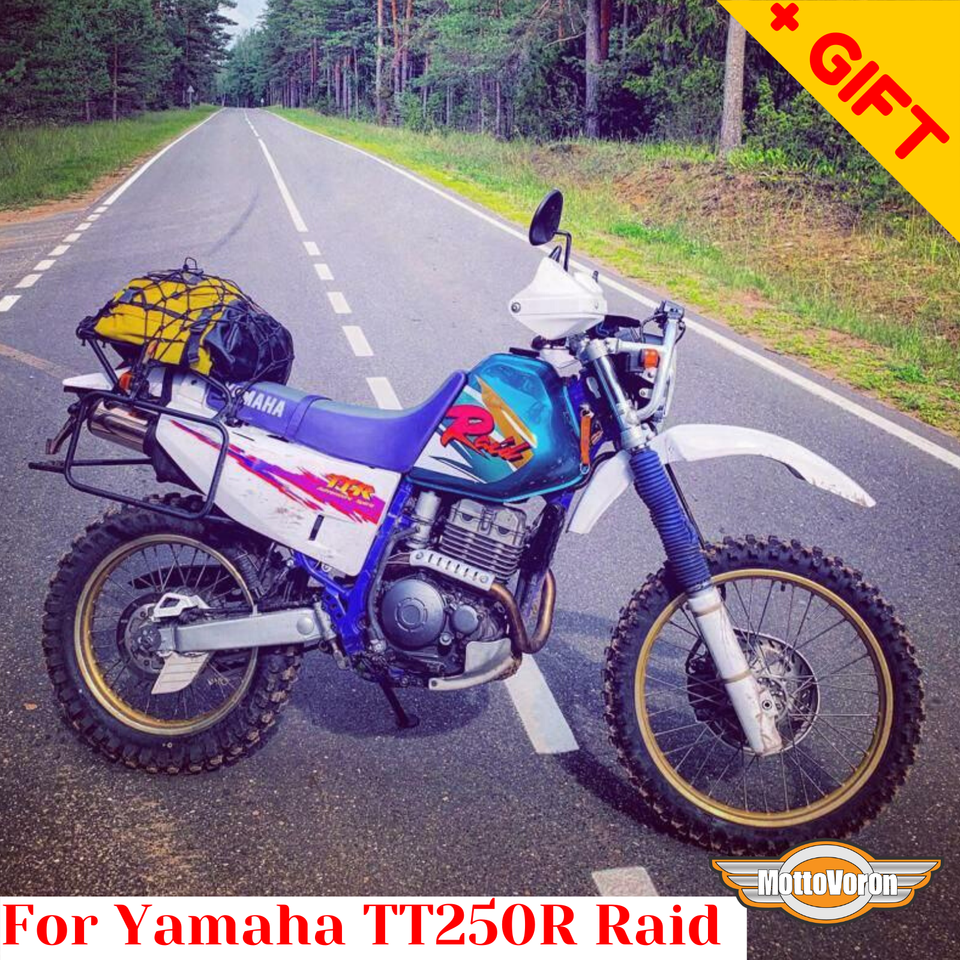 For Yamaha TT250R Raid rack luggage system side carrier for soft bags ...