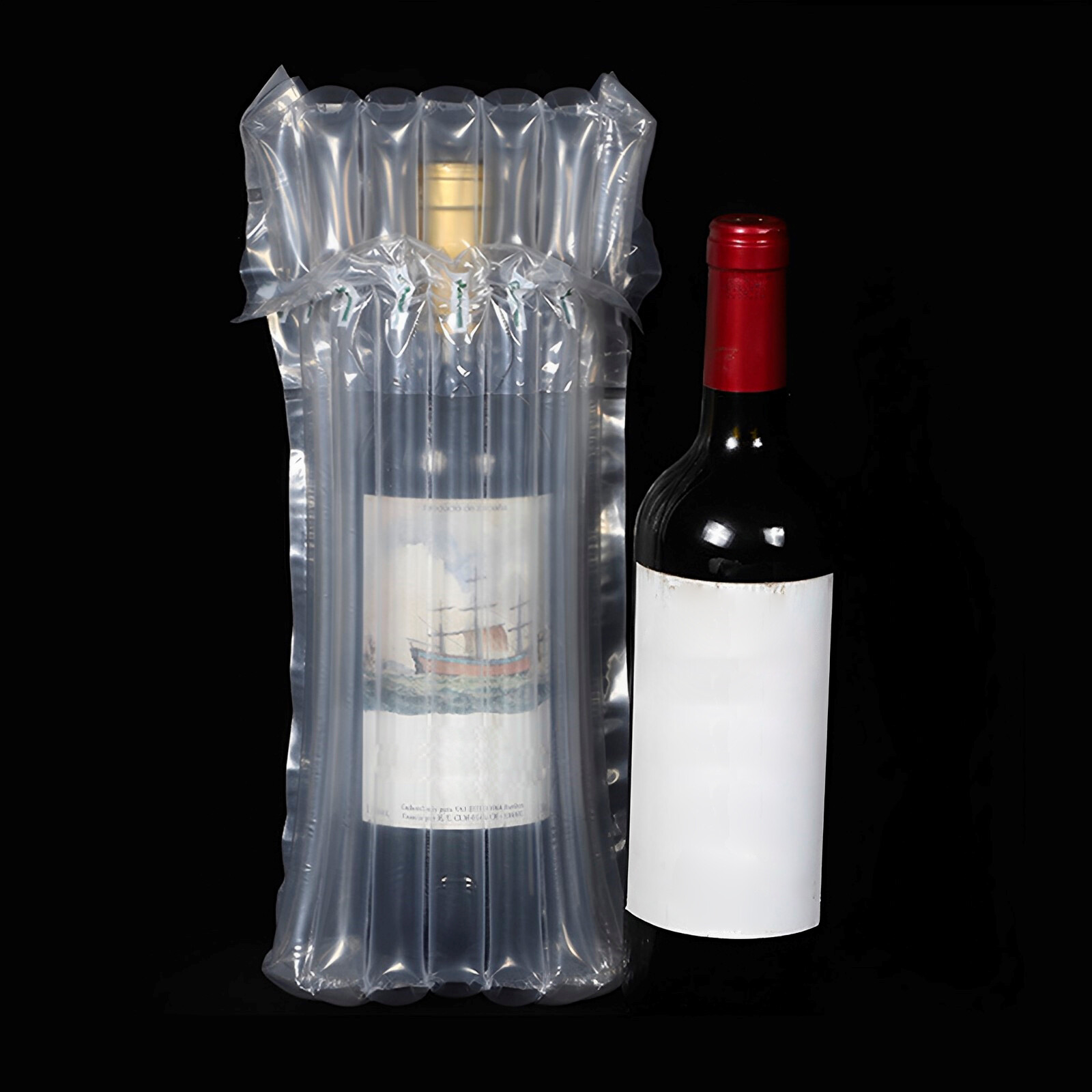 20Pcs Wine Bottle Protector Inflatable Wine Bottle Wrap Sleeves with ...