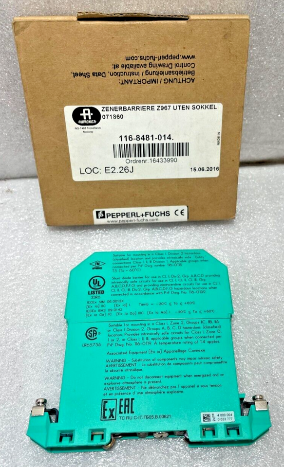 AUTRONICA ZENERBARRIER Z967 | eBay