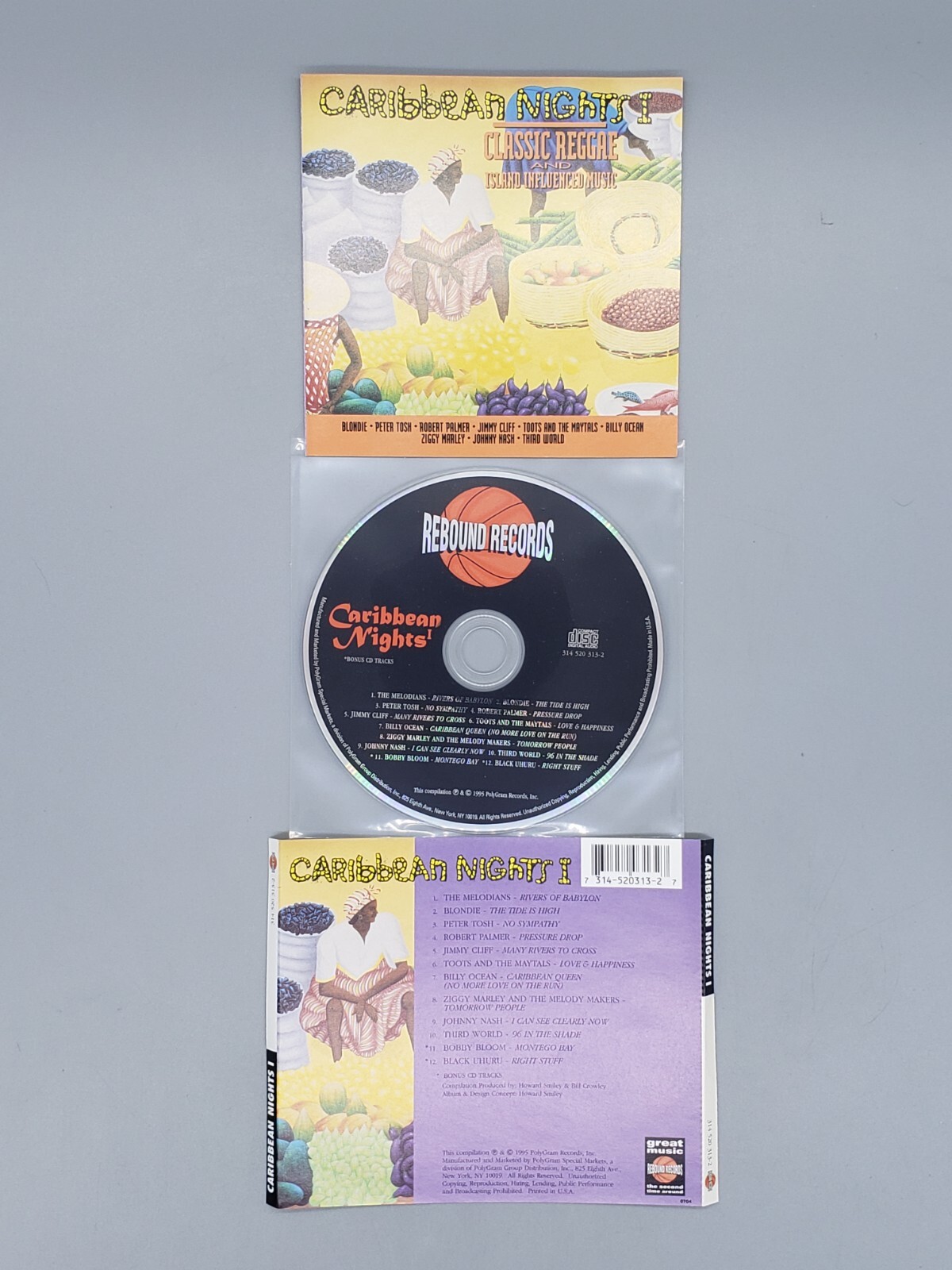 Caribbean Night 1 by Various Artists (CD, Rebound Records) | eBay
