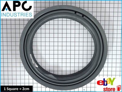 GENUINE LG WASHING MACHINE DOOR GASKET PART # 4986ER1005C # TAW35199401 ...