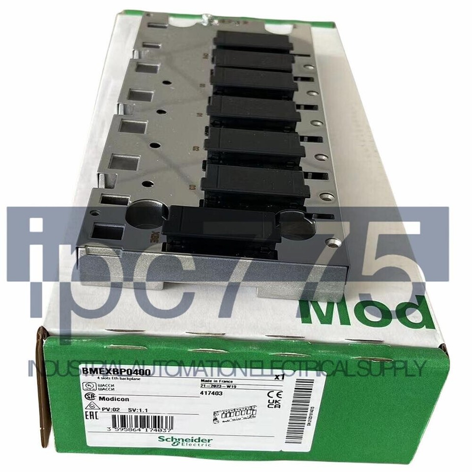 NEW Schneider BMEXBP0400 Ethernet Backplane Rack | eBay