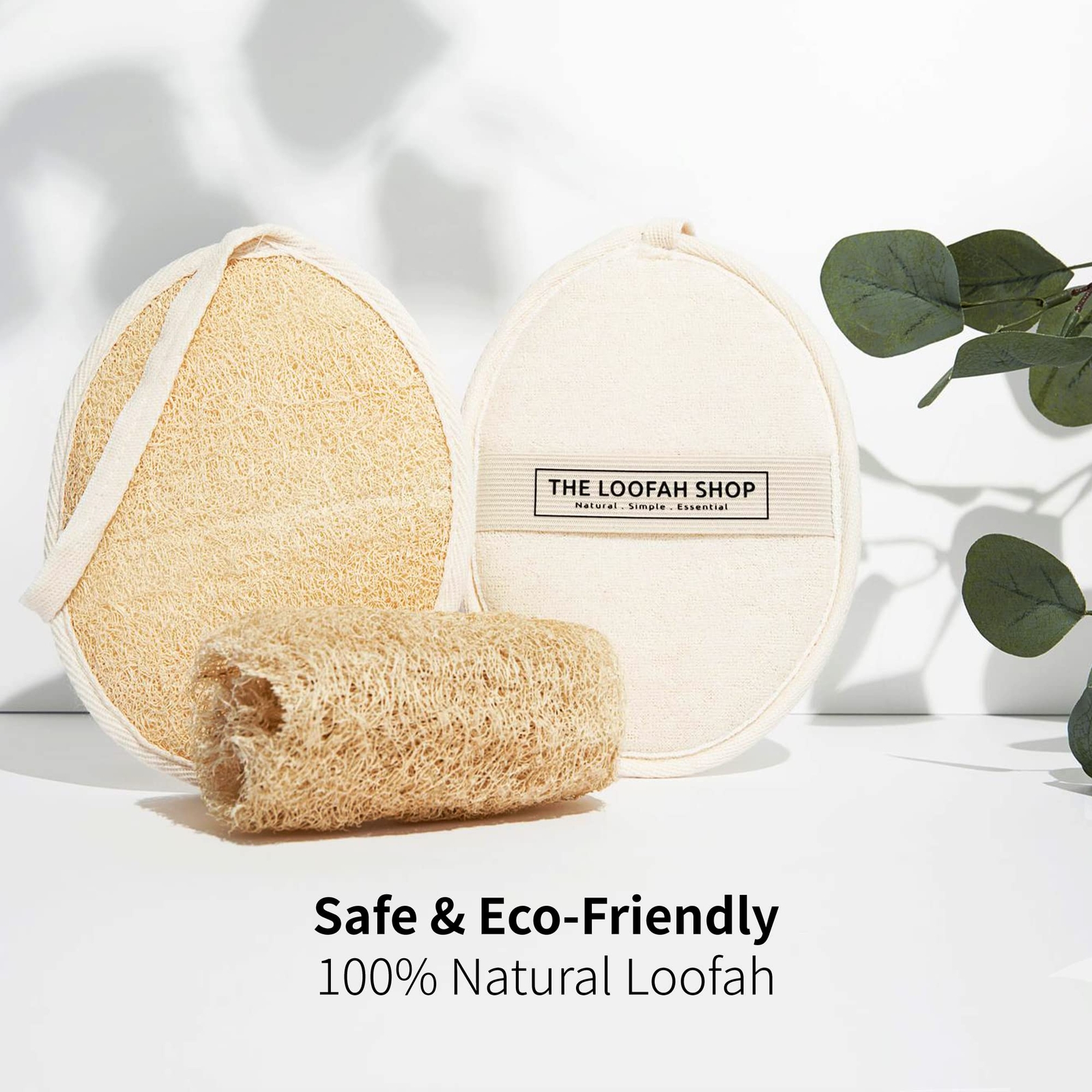Bath Loofah Sponge Exfoliating Body Scrubber Shower Luffa For Men Women ...