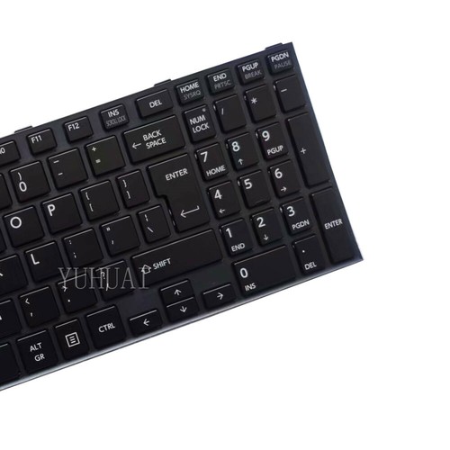 New Toshiba Satellite Pro R50-C Tecra A50-C Keyboard US Backlit & With ...