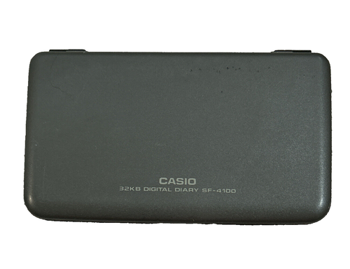 Vintage Casio Digital Diary SF-4100 32KB Memory Black | eBay