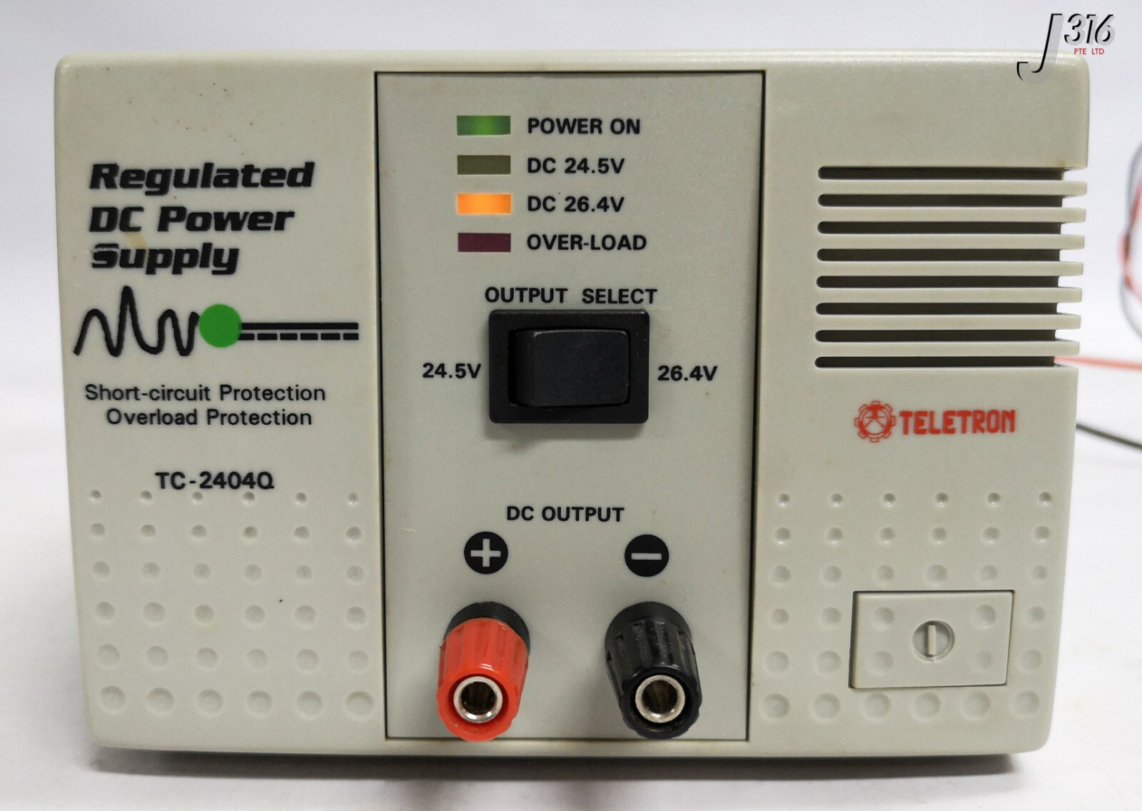 1178 TELETRON REGULATED DC POWER SUPPLY TC-2404Q | eBay