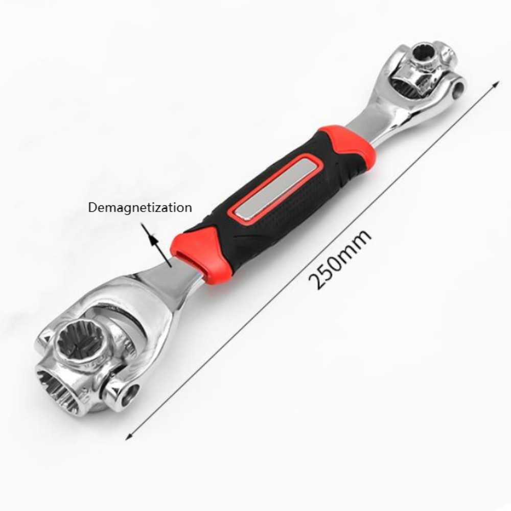 Rotation Spanner Multifunction Wrench Tool Socket Double Head Wrench ...