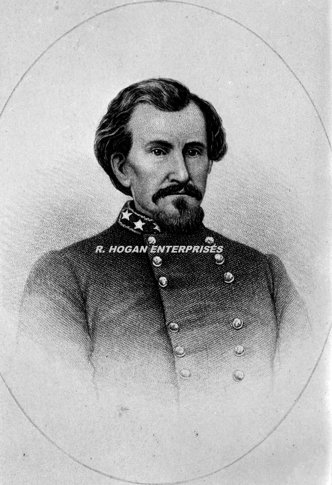 CIVIL WAR CONFEDERATE BRIGADIER GENERAL FELIX ZOLLICOFFER 8X10 PRINT ...