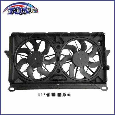 Radiator Cooling Fan Assembly For Chevy Cadillac GMC SUV Pickup Truck ...