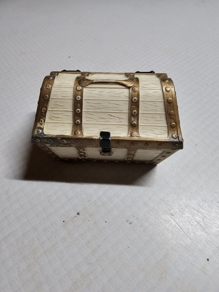 Rare TREASURE CHEST for AQUARIUM Estate Sale VINTAGE JEWELS GEMS ...