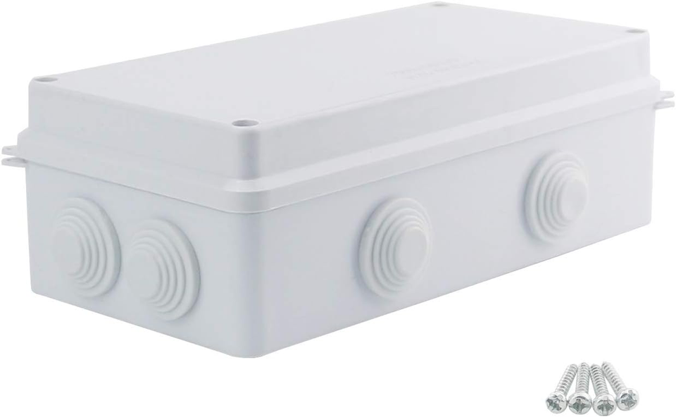 ABS Plastic Electrical Junction Box IP65 Waterproof Universal Outlet | eBay