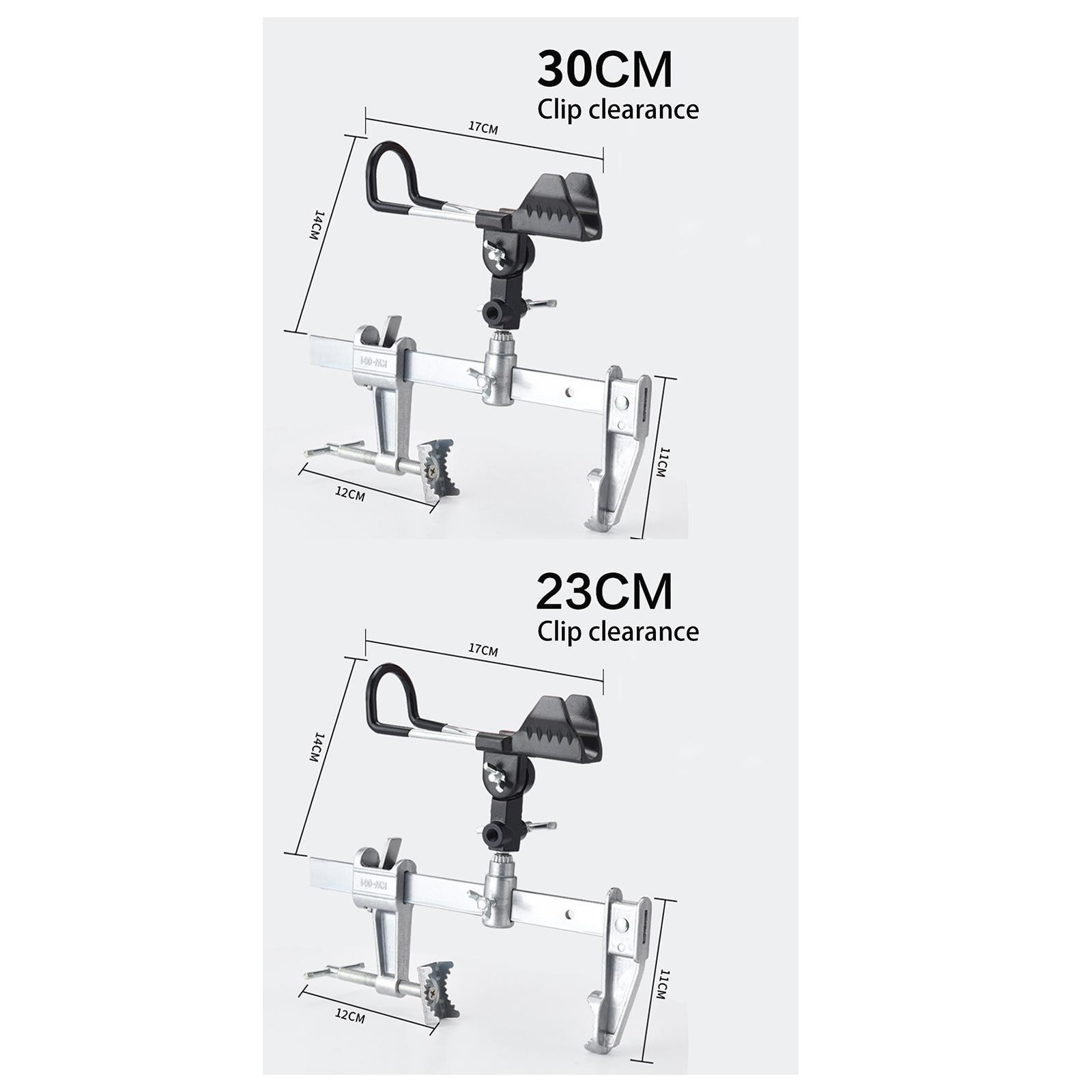 Fishing Rod Rack Pole Bracket Simple to Use Stable Clamp on Type Turret ...