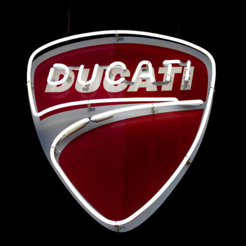 New Ducati Italian Motorcycles Auto Neon Light Sign 20"x16" Beer Gift ...