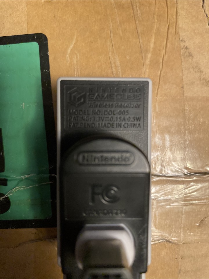 Vintage Original Nintendo GameCube WAVEBIRD Controller Receiver Only ...