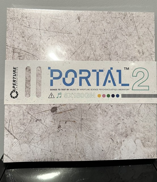 Portal 2 Original Video Game Soundtrack 5xLP MONDO VINYL IN HAND for ...
