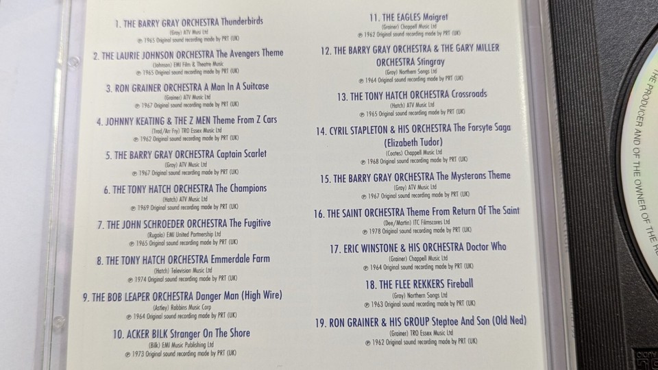 Various (Original Artists) - Timeless TV Themes [CD Album] Mint | eBay UK