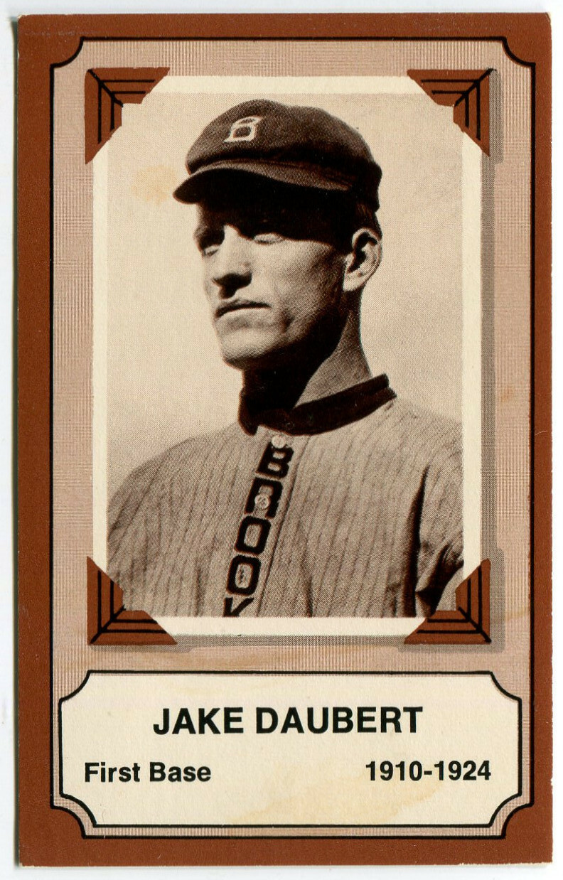 1974 Fleer Pioneers of Baseball #24 Jake Daubert Brooklyn Dodgers | eBay