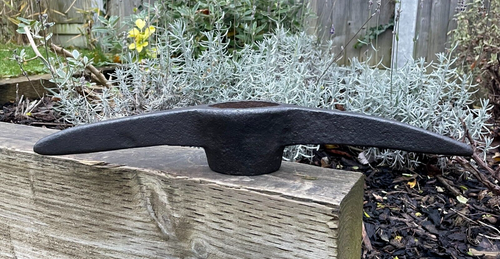 Vintage Garden 5.4 lb Pickaxe Head Chipping Hammer Mining Railroad ...