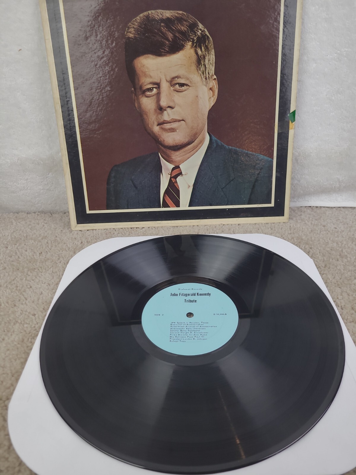 JFK John Fitzgerald Kennedy- Memorial Record LP | eBay