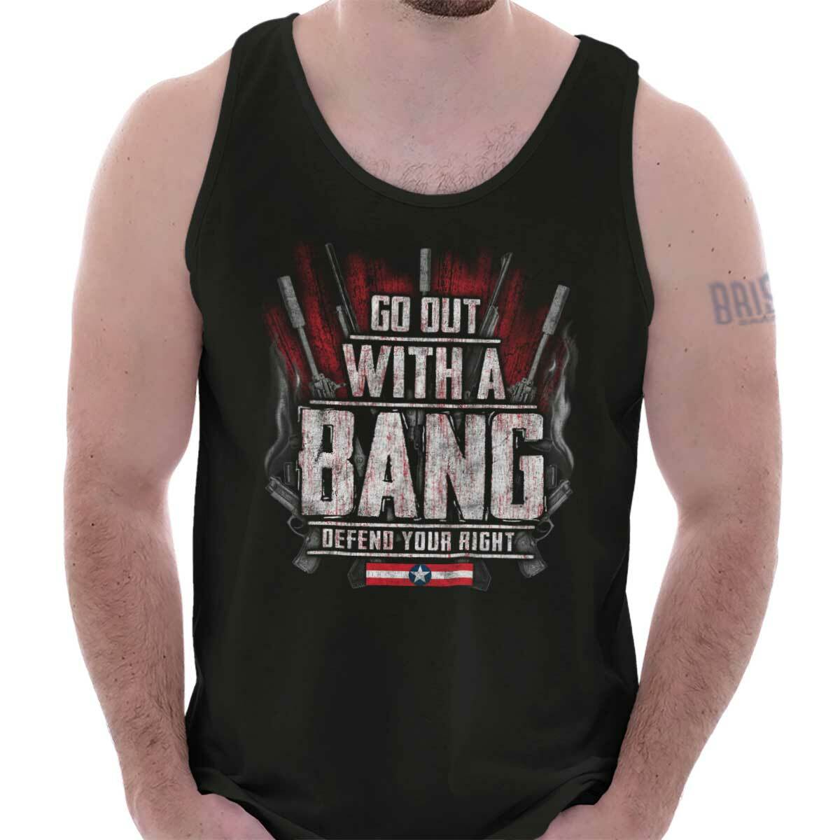 Defend Gun Rights 2nd Amendment Pro 2A Tank Top T Shirts Tees Men Women ...