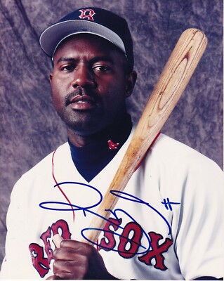 BOSTON RED SOX REGGIE JEFFERSON SIGNED 8 X 10 PHOTO w COA | eBay
